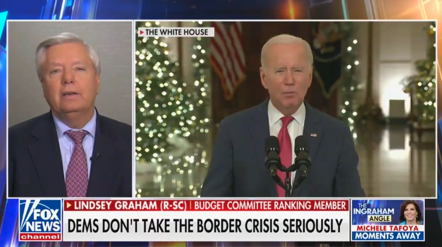 Lindsey Graham Tells Biden, 'Get Your Ass Outta the White House and Go ...