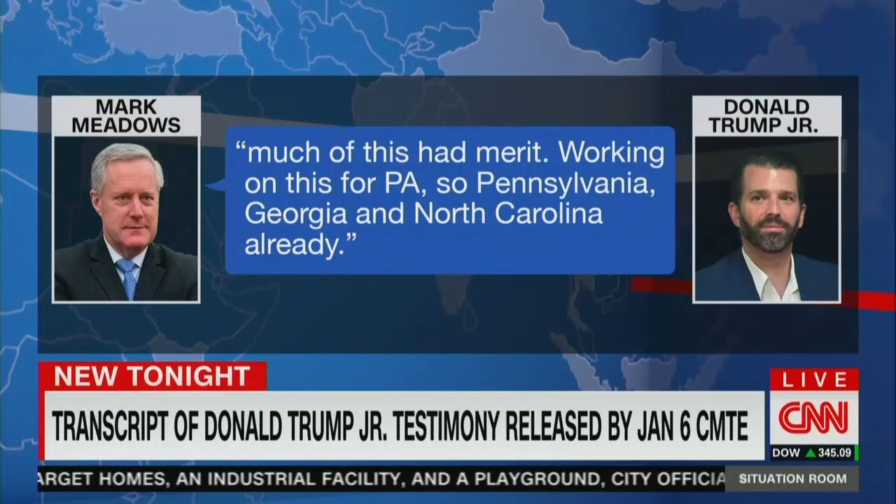 Trump Jr.'s Role in Plot to Overturn 2020 Election Revealed