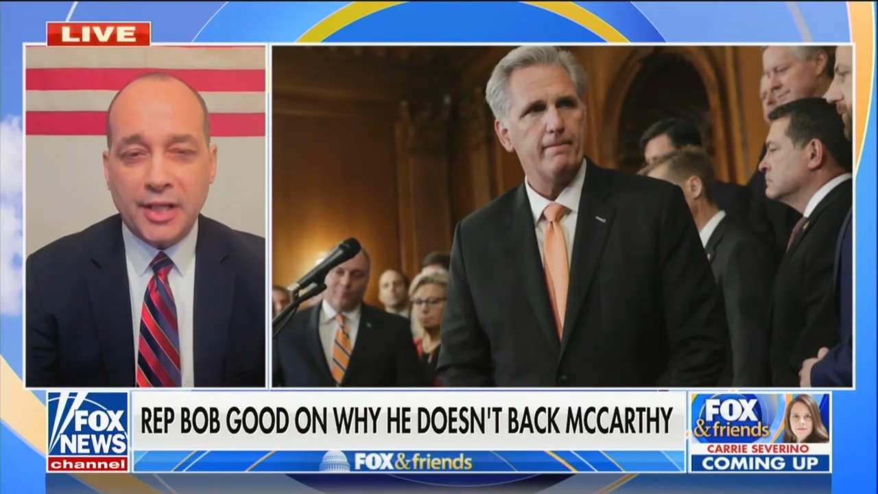 Bob Good Opposed to Speaker Kevin McCarthy: 'Swamp Cartel'