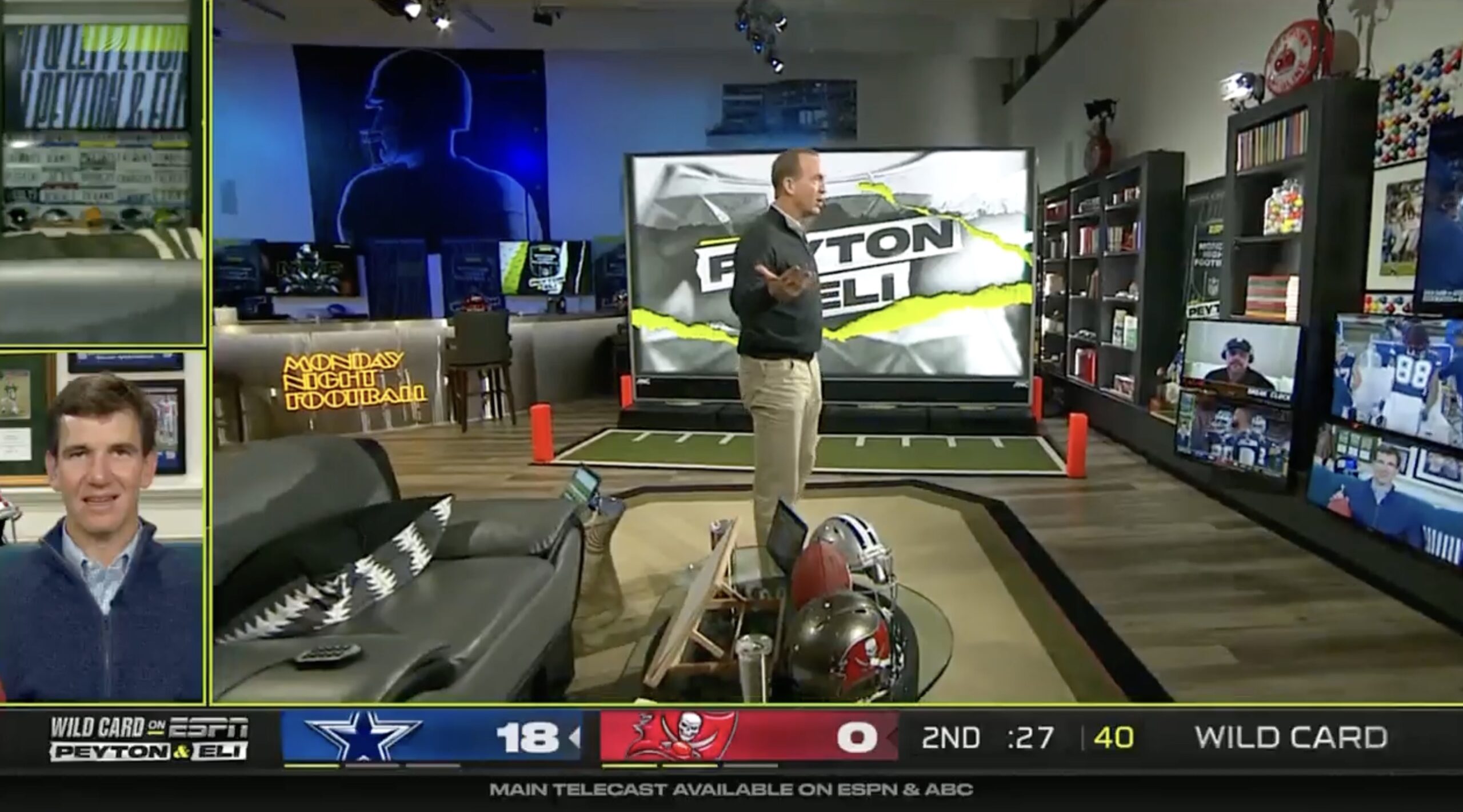‘Can You Cut a Guy at Halftime?!’ Watch Peyton Manning Absolutely LOSE ...