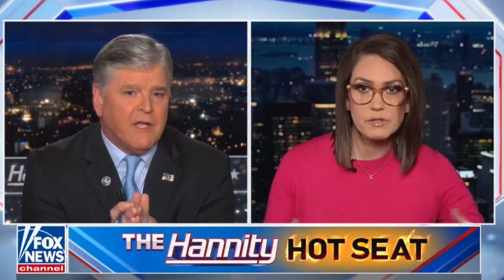 Hannity Interrupts Jessica Tarlov 14 Times In Segment
