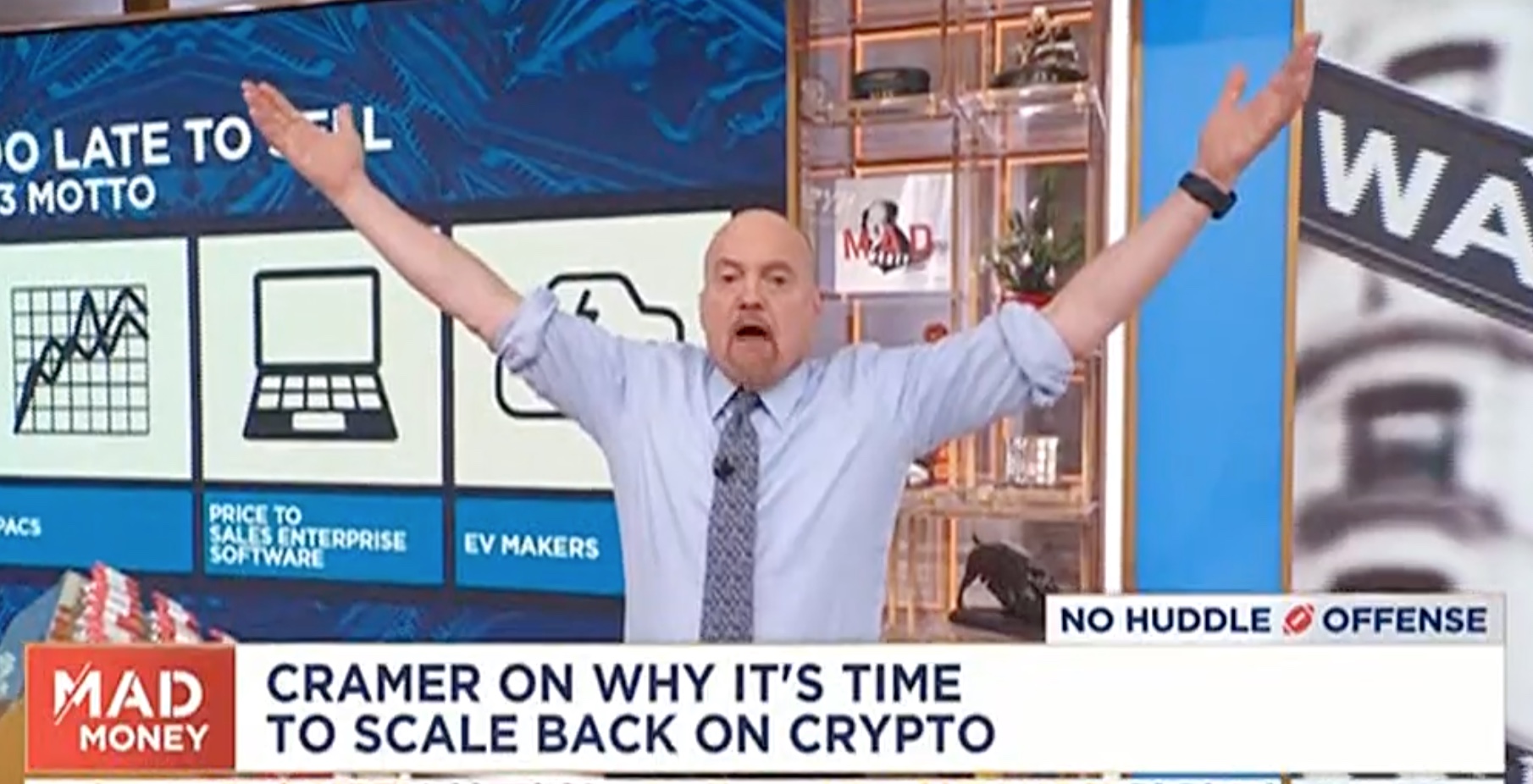 Jim Cramer Tells Investors to Dump Cryptocurrency