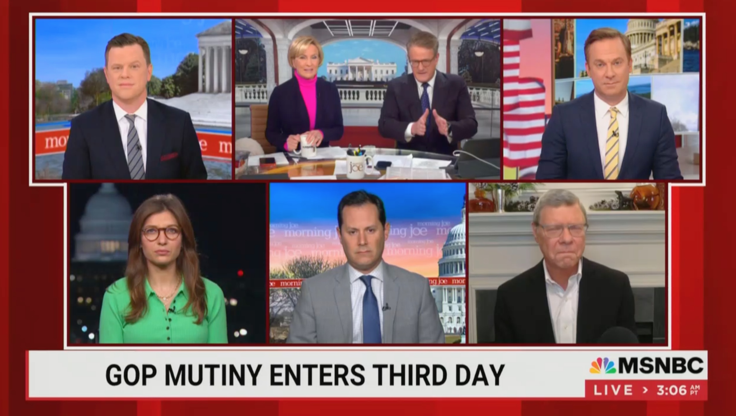 Morning Joe Mocks Loser Trump Over Kevin McCarthy's Struggle