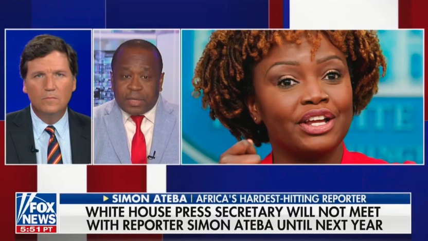 Tucker Carlson Interviews Simon Ateba of Today News Africa