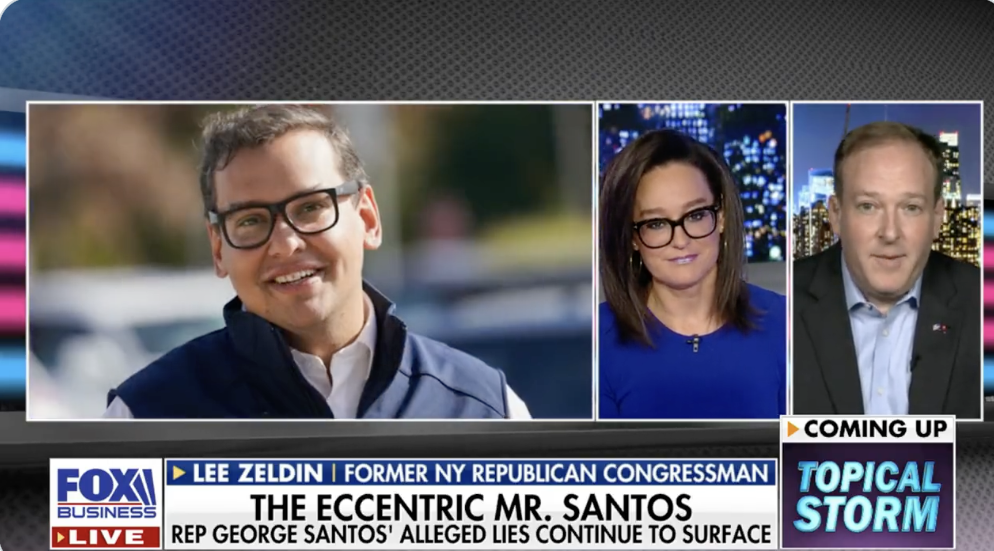 Former GOP Congressman Roasts George Santos on Fox: 'He Did Win That ...