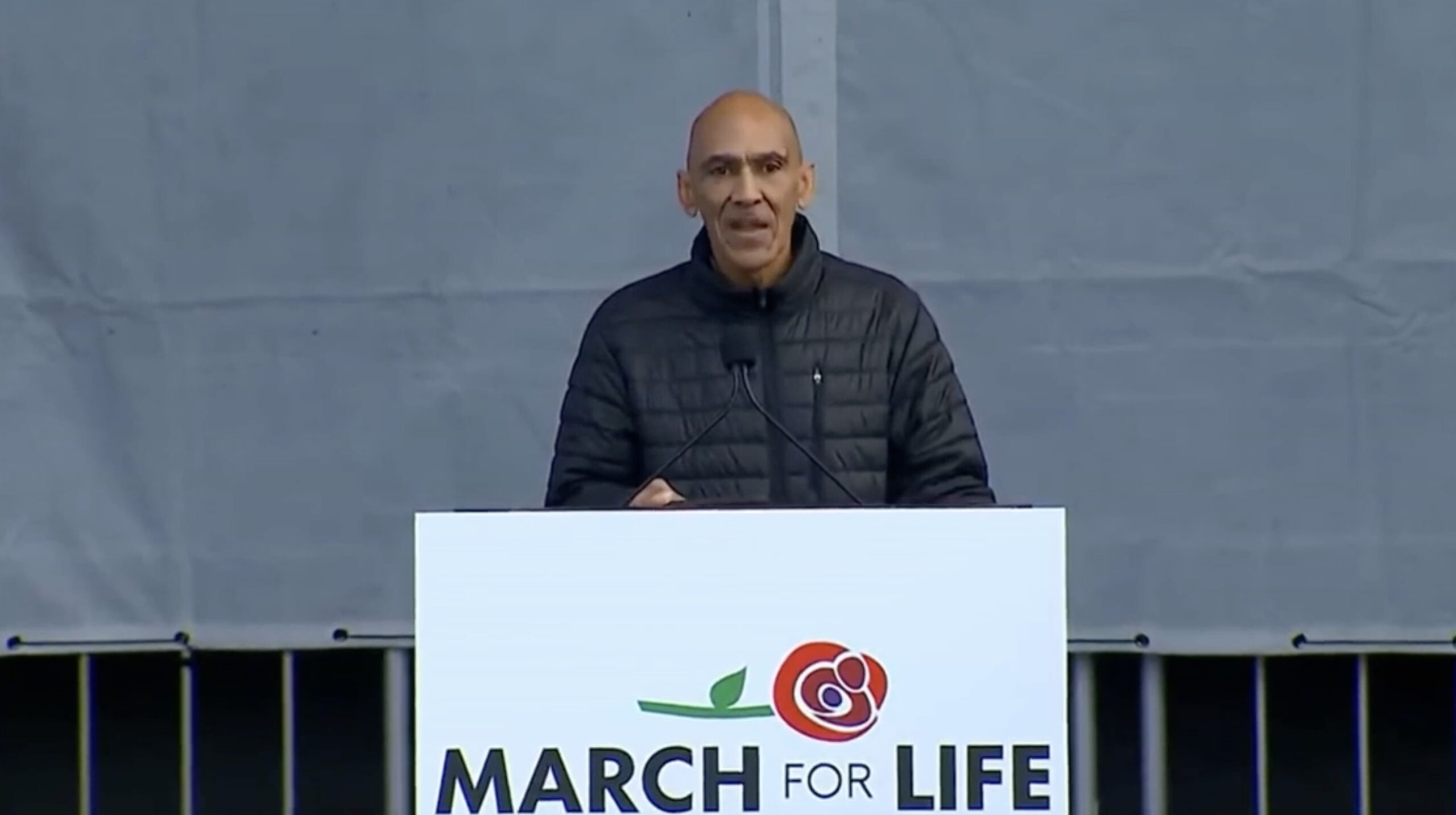 NBC’s Tony Dungy Speaks at March For Life About Prayer and Miracles ...