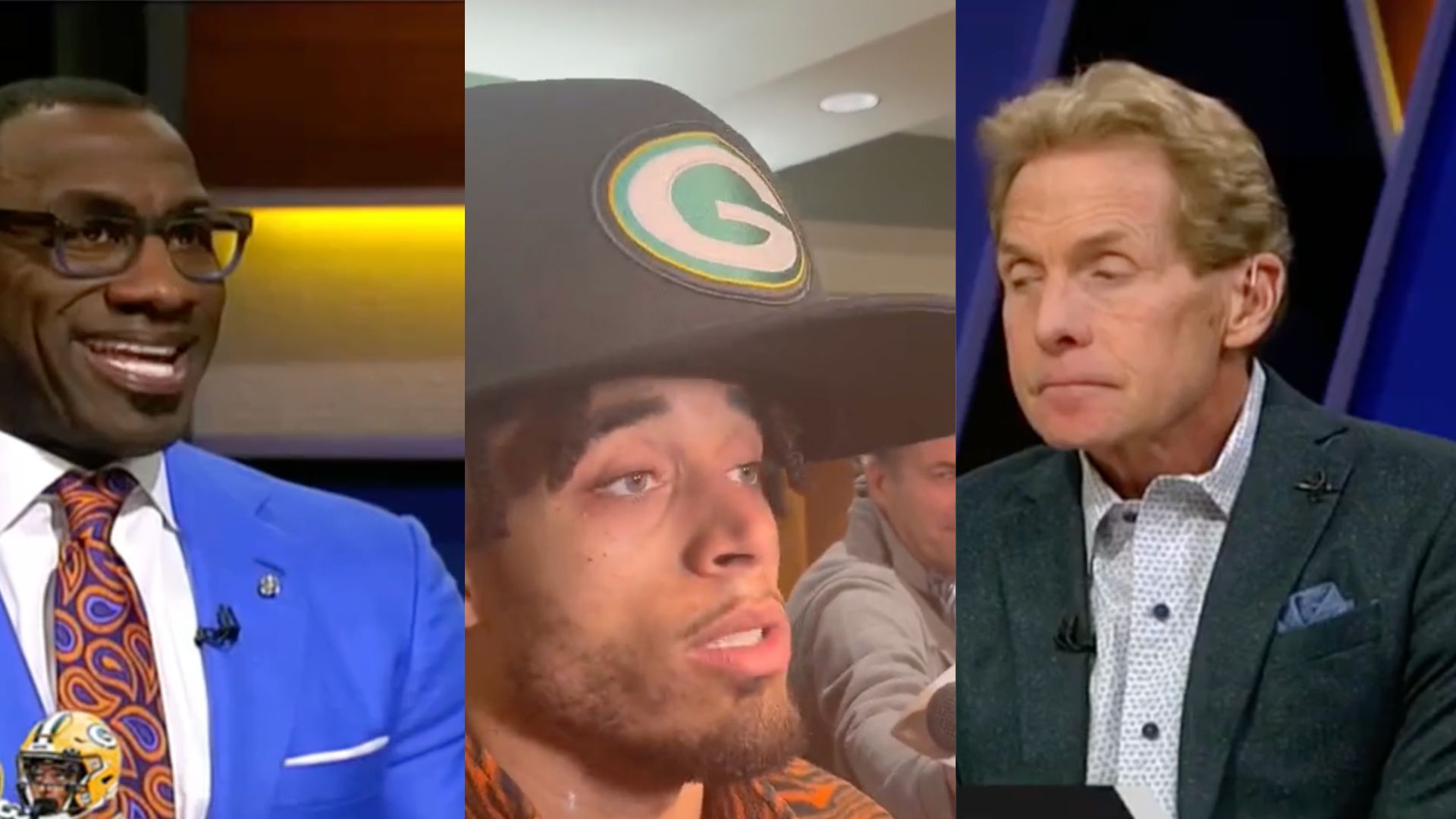Skip Bayless And Shannon Sharpe Relent After Packers Cornerback Calls Them Out Following Great ...