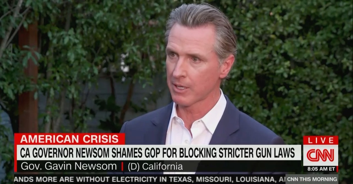 Gavin Newsom Says 'We've Chosen This' After Mass Shootings