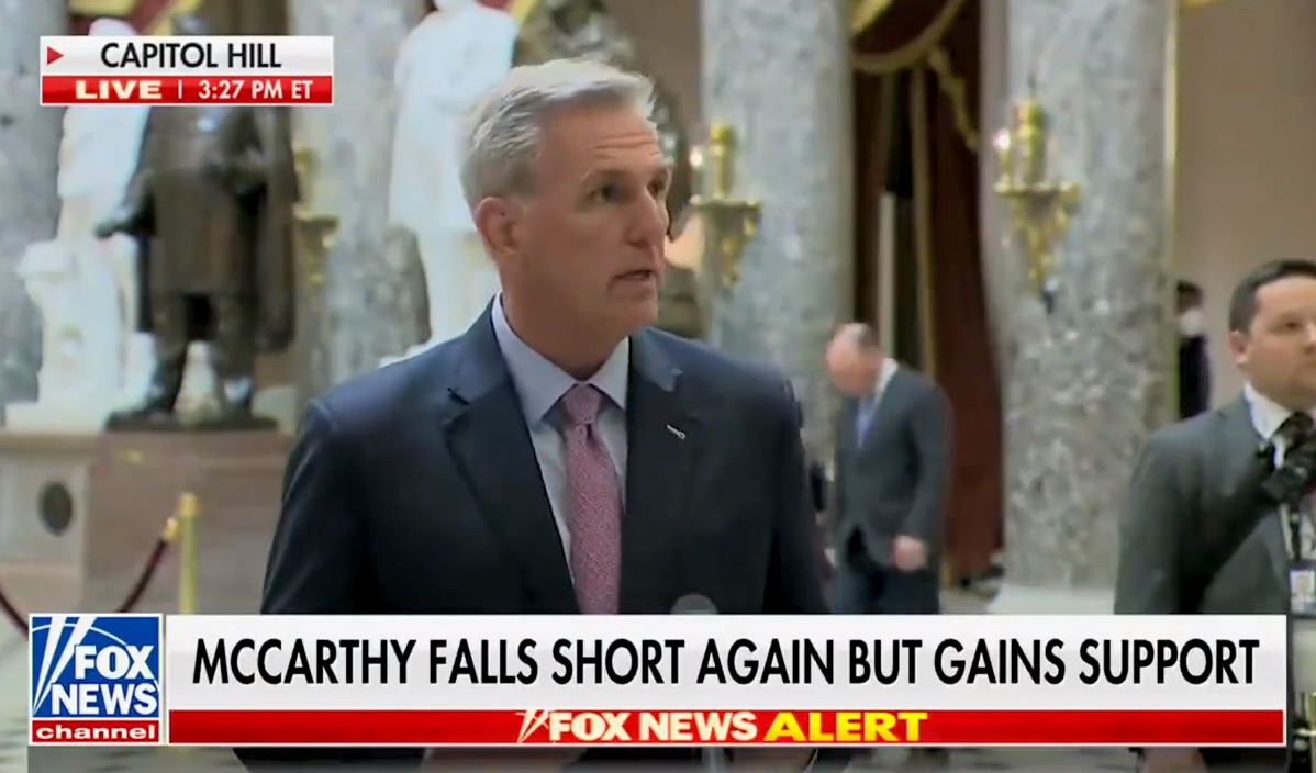 Kevin McCarthy Tries to Put Positive Spin on Speaker Fiasco
