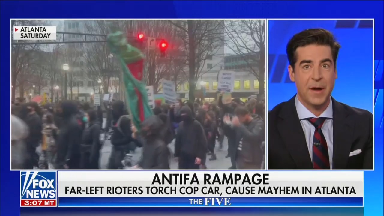 Jesse Watters Roasts CNN Anchor For Guest's Antifa Comments