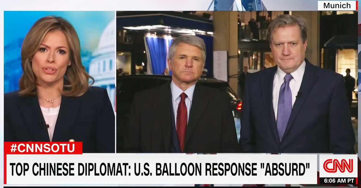 CNN Anchor Asks Republicans If They're United With Biden on China
