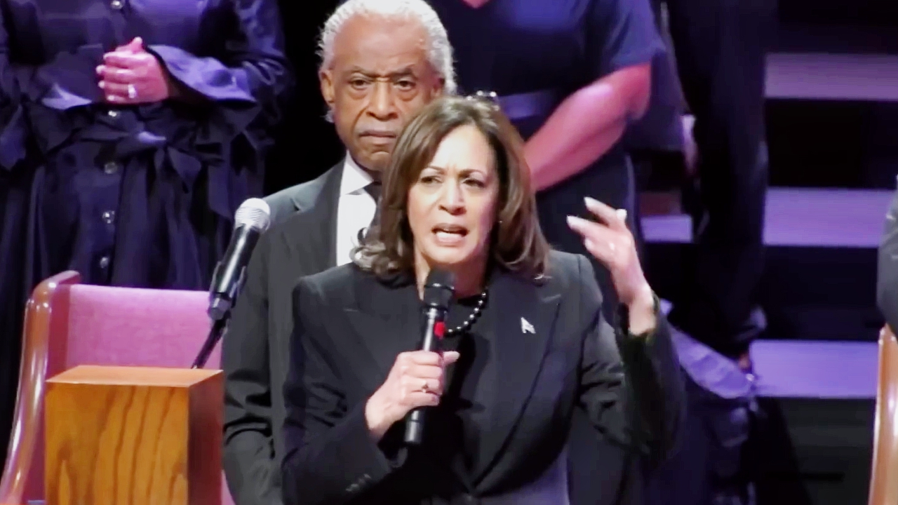 ‘We Will Not Be Denied!’ VP Kamala Harris Demands Action on George ...
