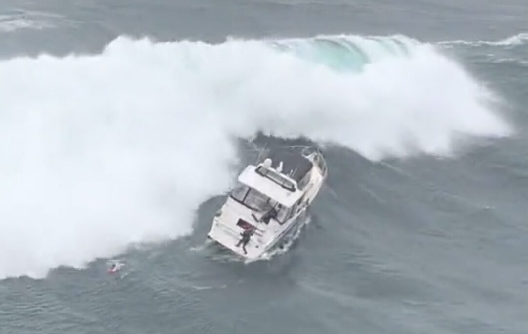 WATCH: Absolutely Insane Footage Shows Coast Guard Rescuing Man Who ...