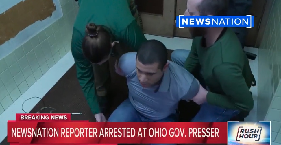 Police Arrest NewsNation Reporter at Presser by Ohio Governor, Who Says ...