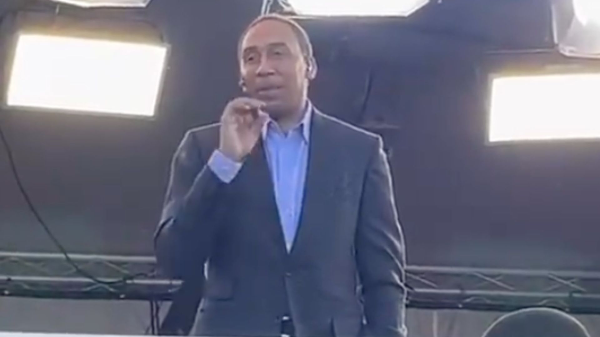 First Take Fans Erupt After Stephen A. Smith Jokes About Smoking 'Some ...