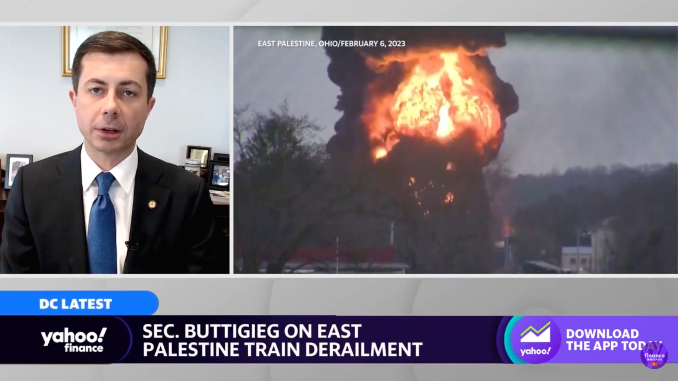 Pete Buttigieg: Ohio Train Disaster Just One of 1,000 a Year