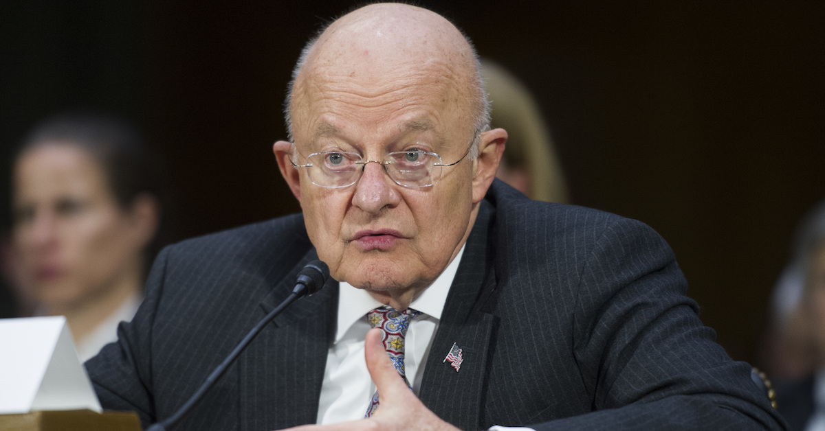 James Clapper: Politico 'Distorted' Hunter Biden Laptop Letter