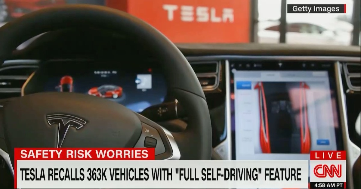 Tesla Recall: Thousands of Self-Driving Vehicles Pose Risk