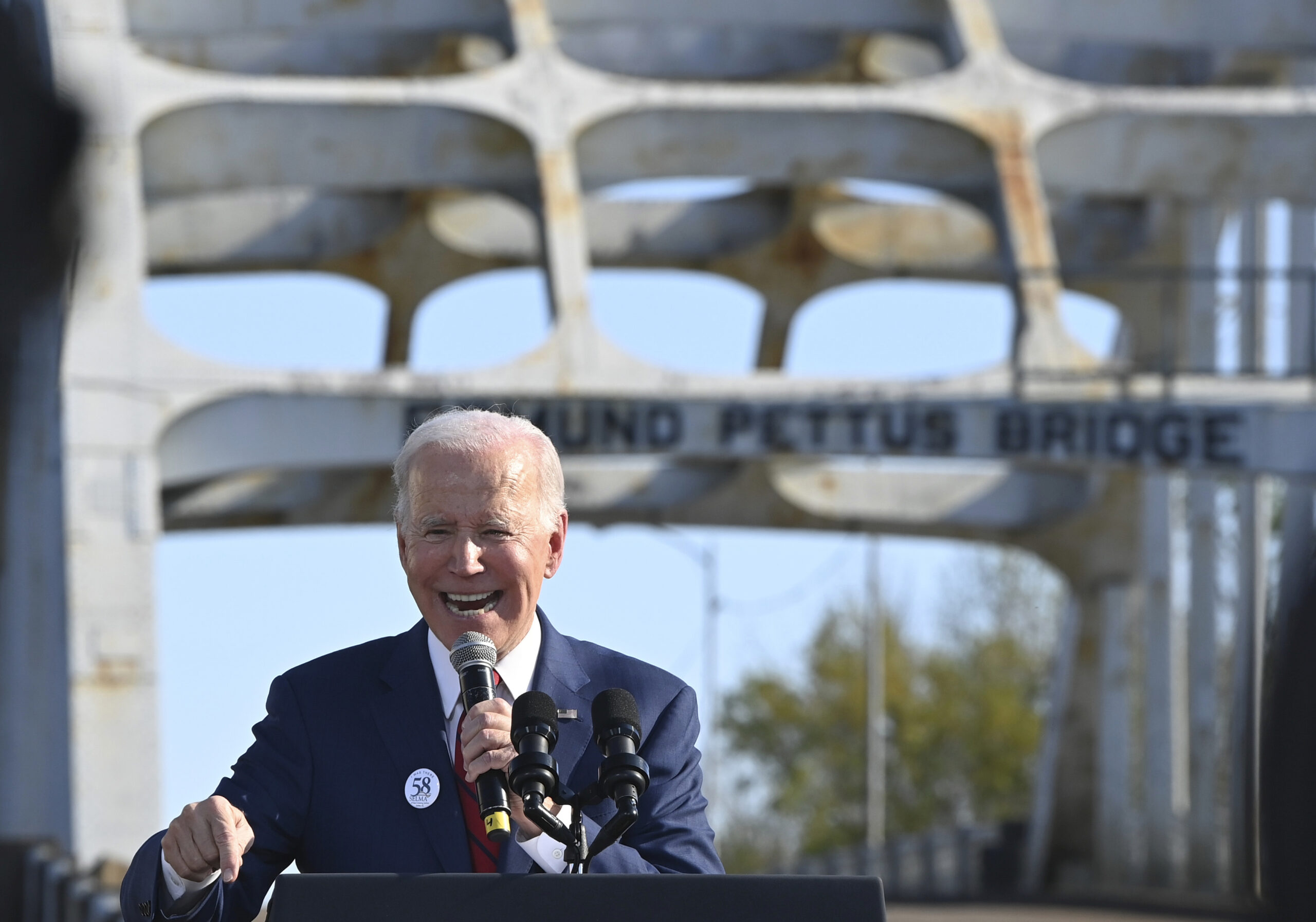 Biden Mocks Conservative Obsession With CRT In Selma Speech
