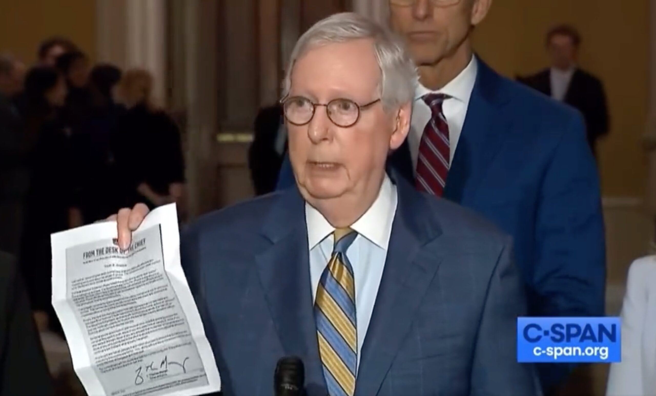 Mitch McConnell Rips Tucker Carlson's Capitol Riot Revision