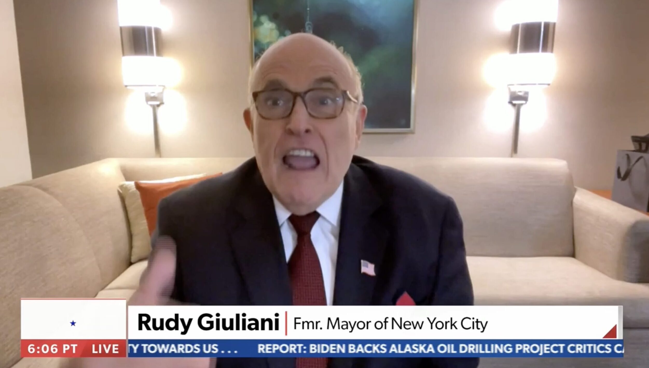 WATCH: Rudy Giuliani Rages at Prospect of Trump Getting Indicted in ...