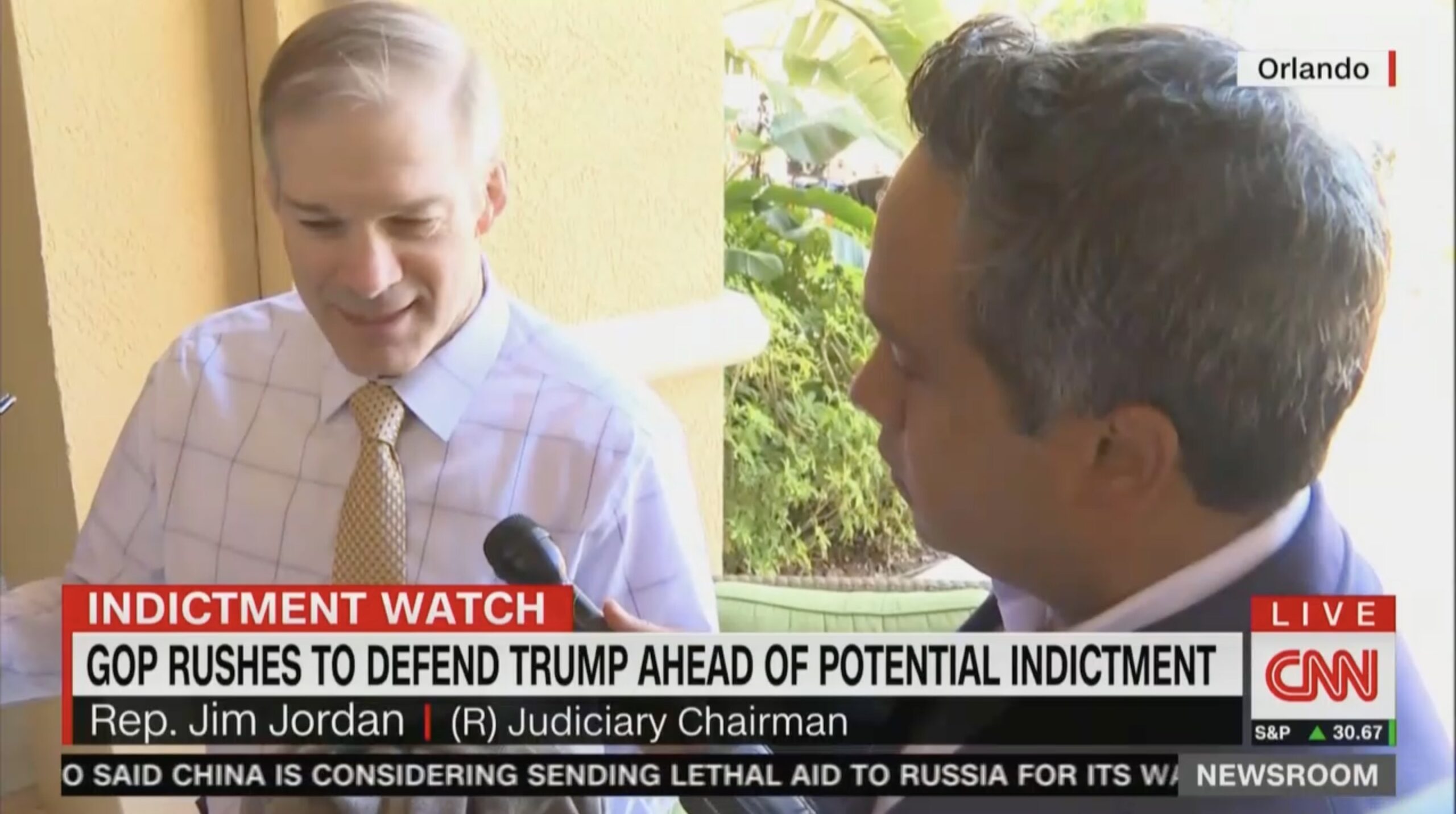 Jim Jordan Shrugs Off Potential Trump Indictment as ‘Some Bookkeeping ...