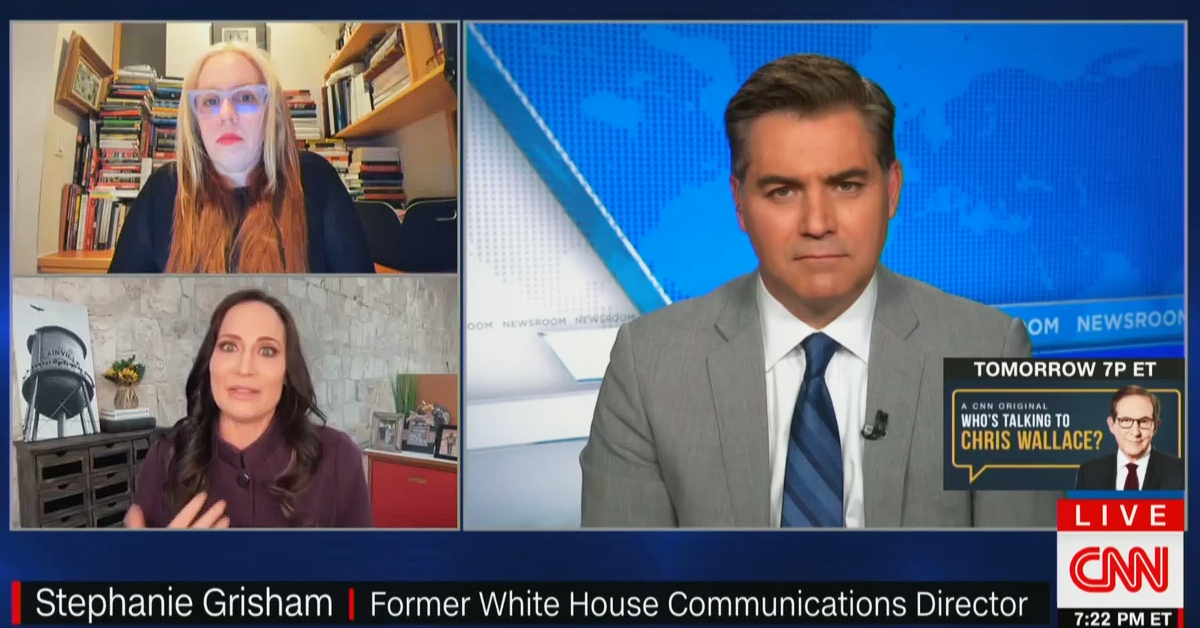 Stephanie Grisham Tells Acosta About Trump White House 'Cozy ...