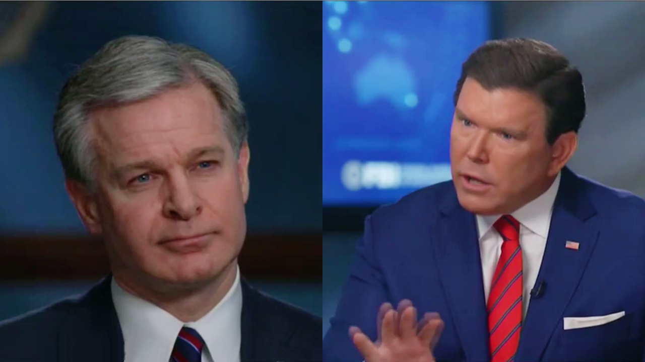WATCH: Fox's Baier Asks FBI Head Wray Flat-Out 'Why Is Investigation ...