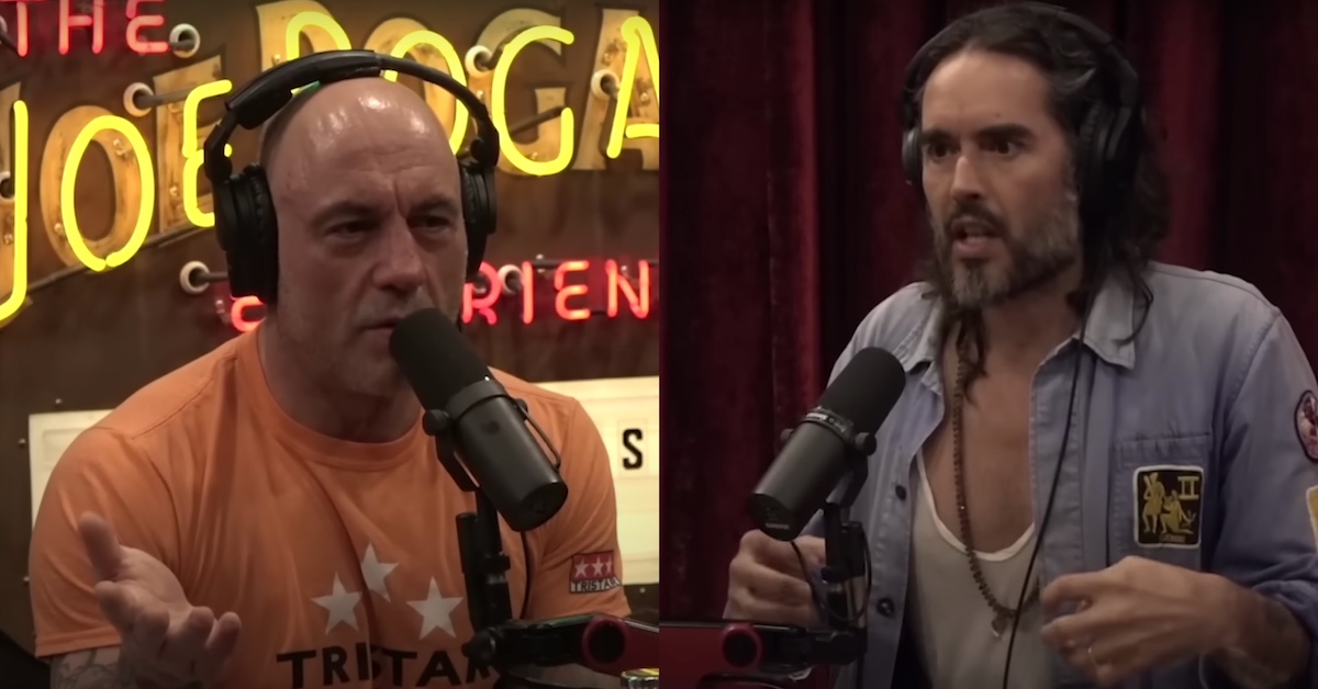 Joe Rogan, Russell Brand Blast Critics Calling Rumble 'Far Right'