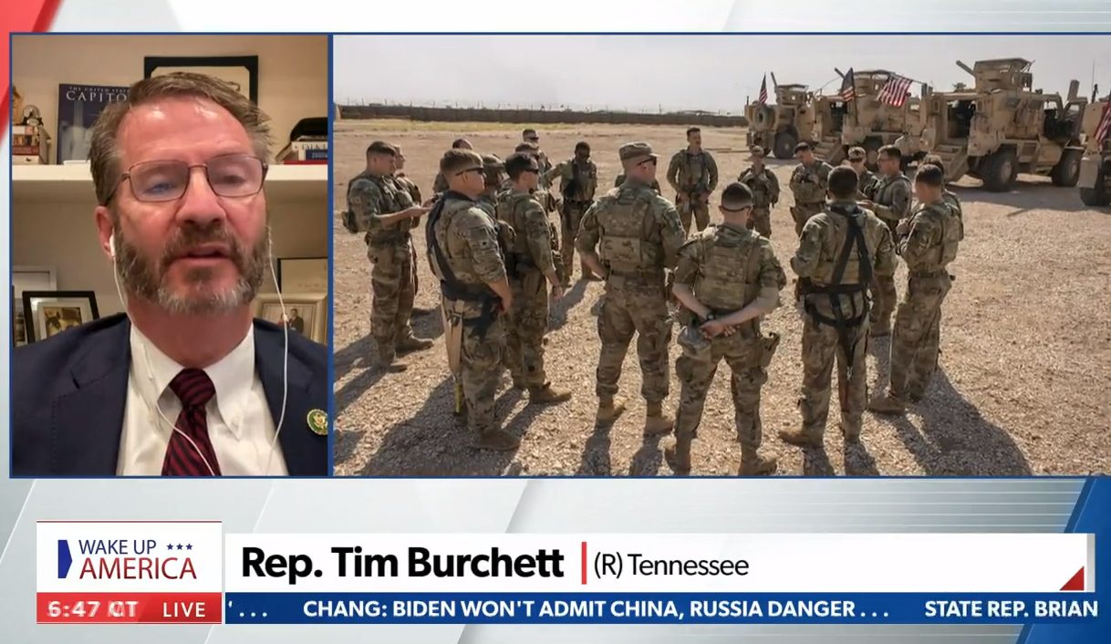 Rep. Tim Burchette Appears to Confuse Syria with Afghanistan