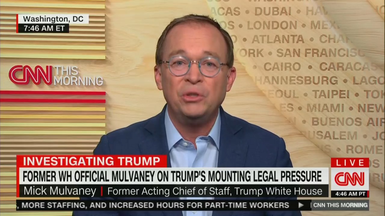 Mick Mulvaney: Donald Trump Will 'Absolutely' Be Indicted