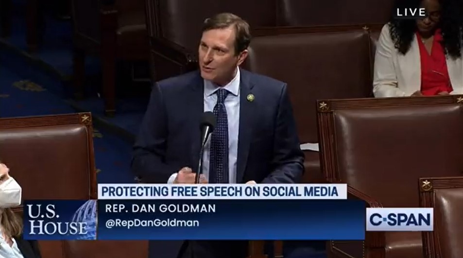 Dan Goldman Rebuts Republican Colleague’s Twitter Claim