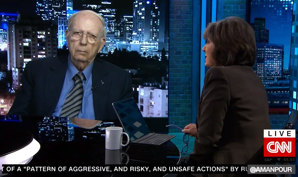 Ex-Mossad Chief Tells CNN’s Amanpour ‘There’s Every Grounds’ For ...