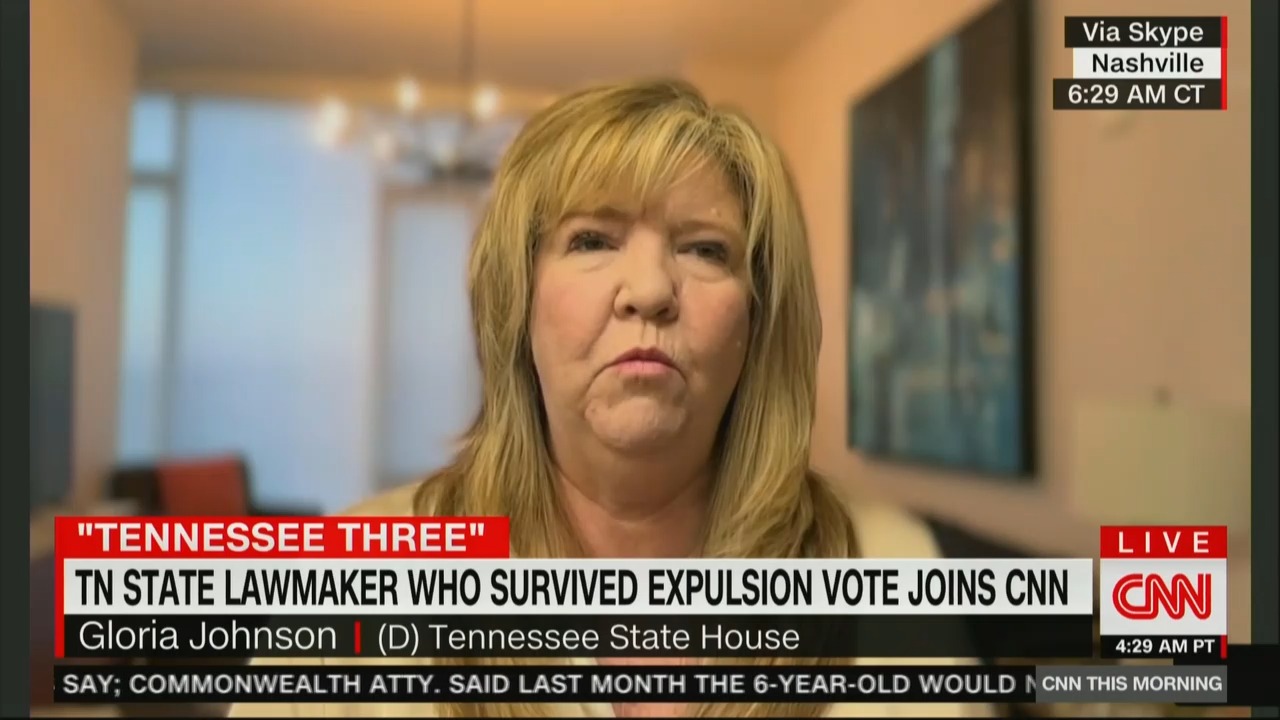 Gloria Johnson Hears Racism in TN State House All the Time