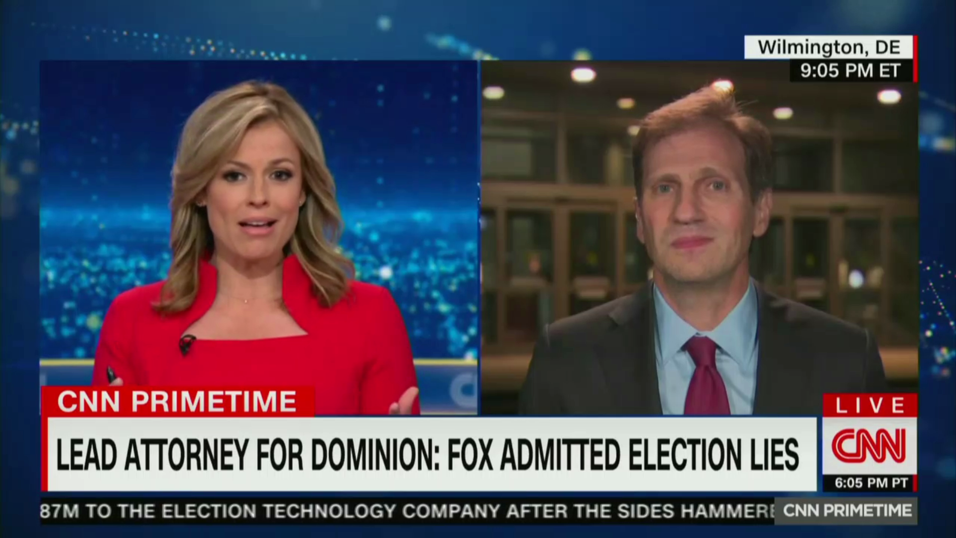 CNN Asks Dominion Lawyer Point-Blank Why They Didn't Force Fox News ...