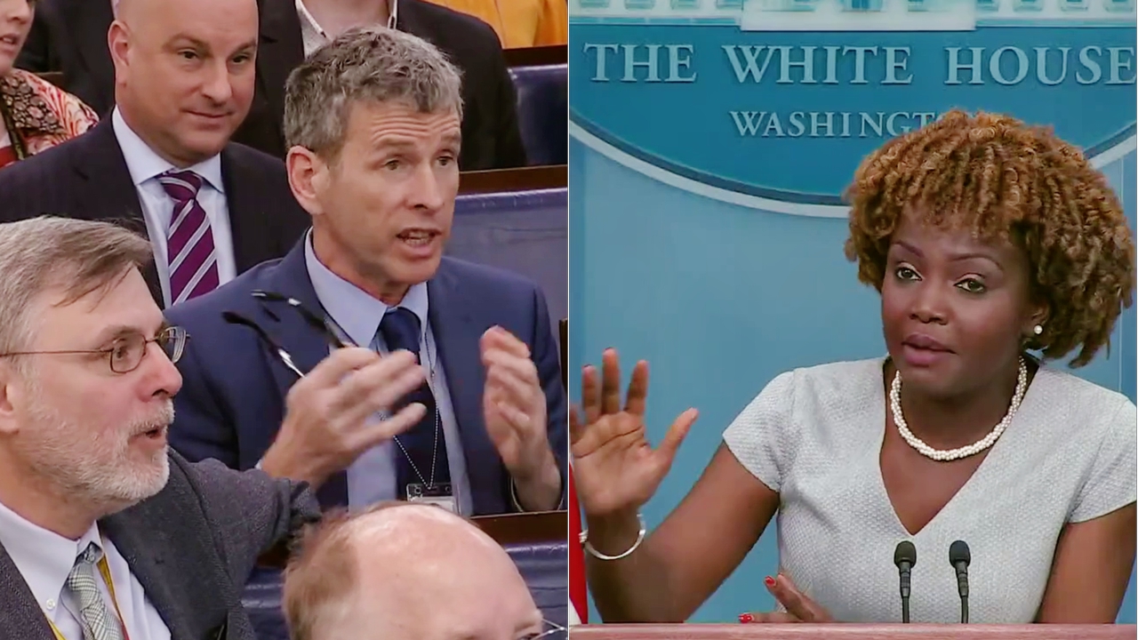 Chaos Erupts At Briefing When Reporters Ask: Is Biden 'Following The ...