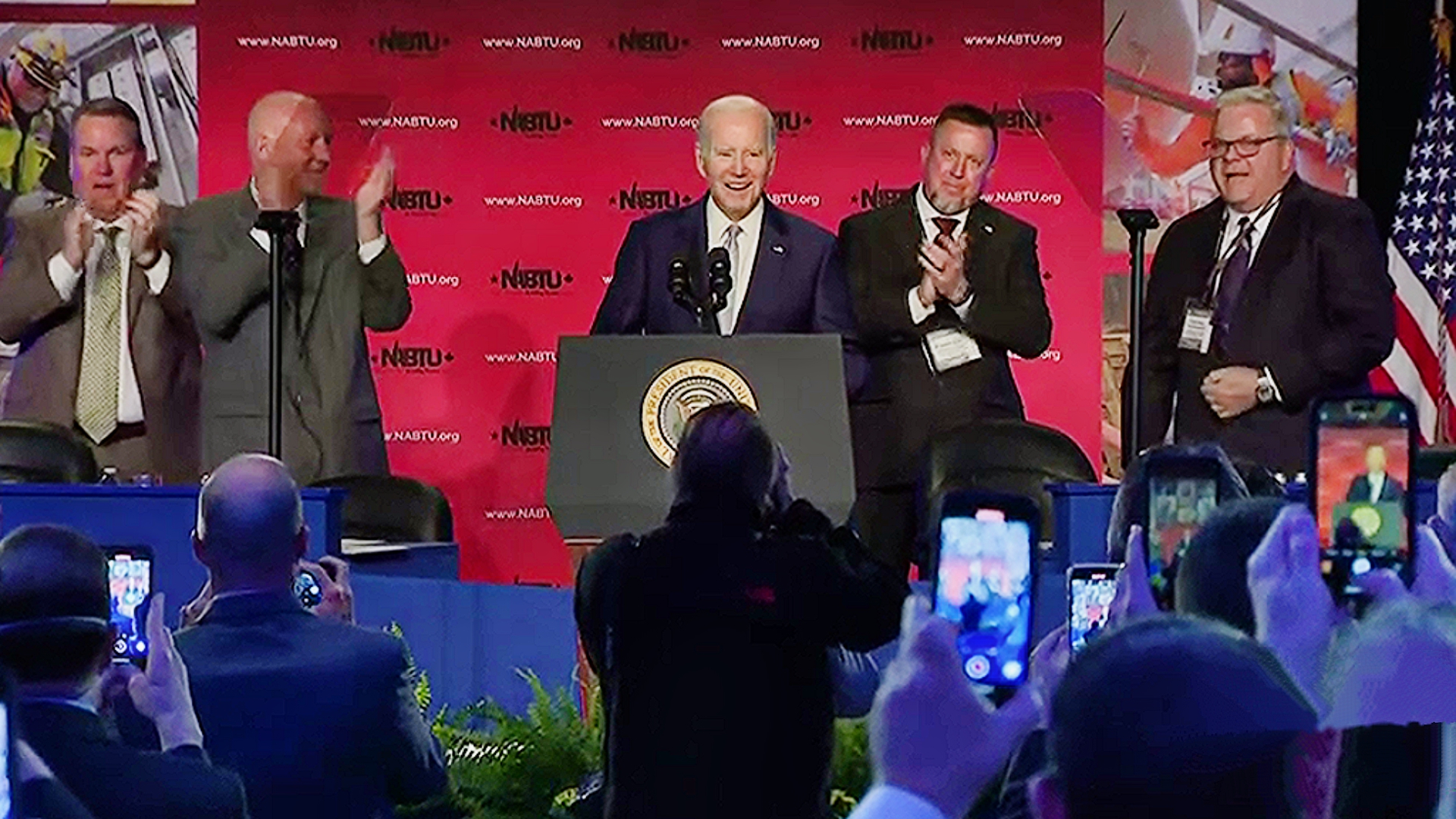 ‘GO JOE! FOUR MORE YEARS!’ Crowd Cheers For Biden At Official WH Event ...