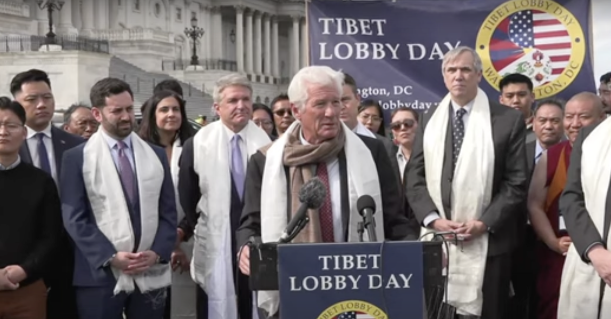 Richard Gere Condemns China During Capitol Hill Visit