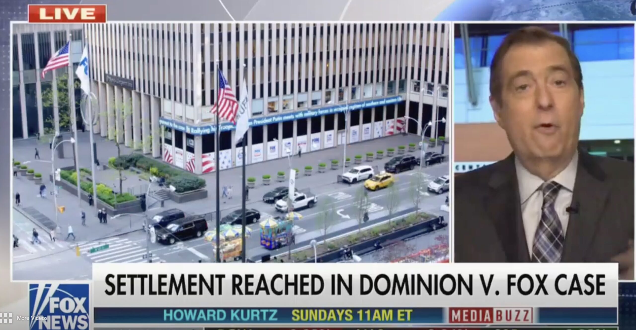 Howard Kurtz Reacts to Fox Settlement with Dominion