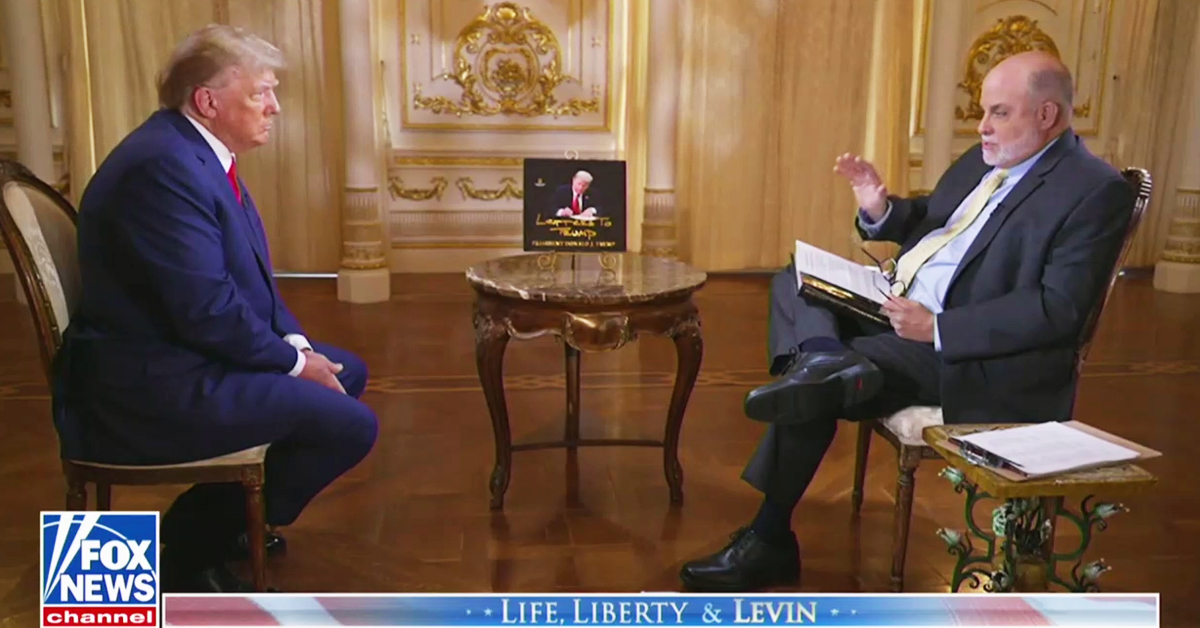 Mark Levin Tells Trump Talking With Him 'Really The Most Impressive ...