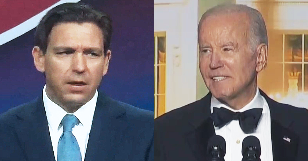 Joe Biden Roasts Ron DeSantis at White House Correspondents Dinner