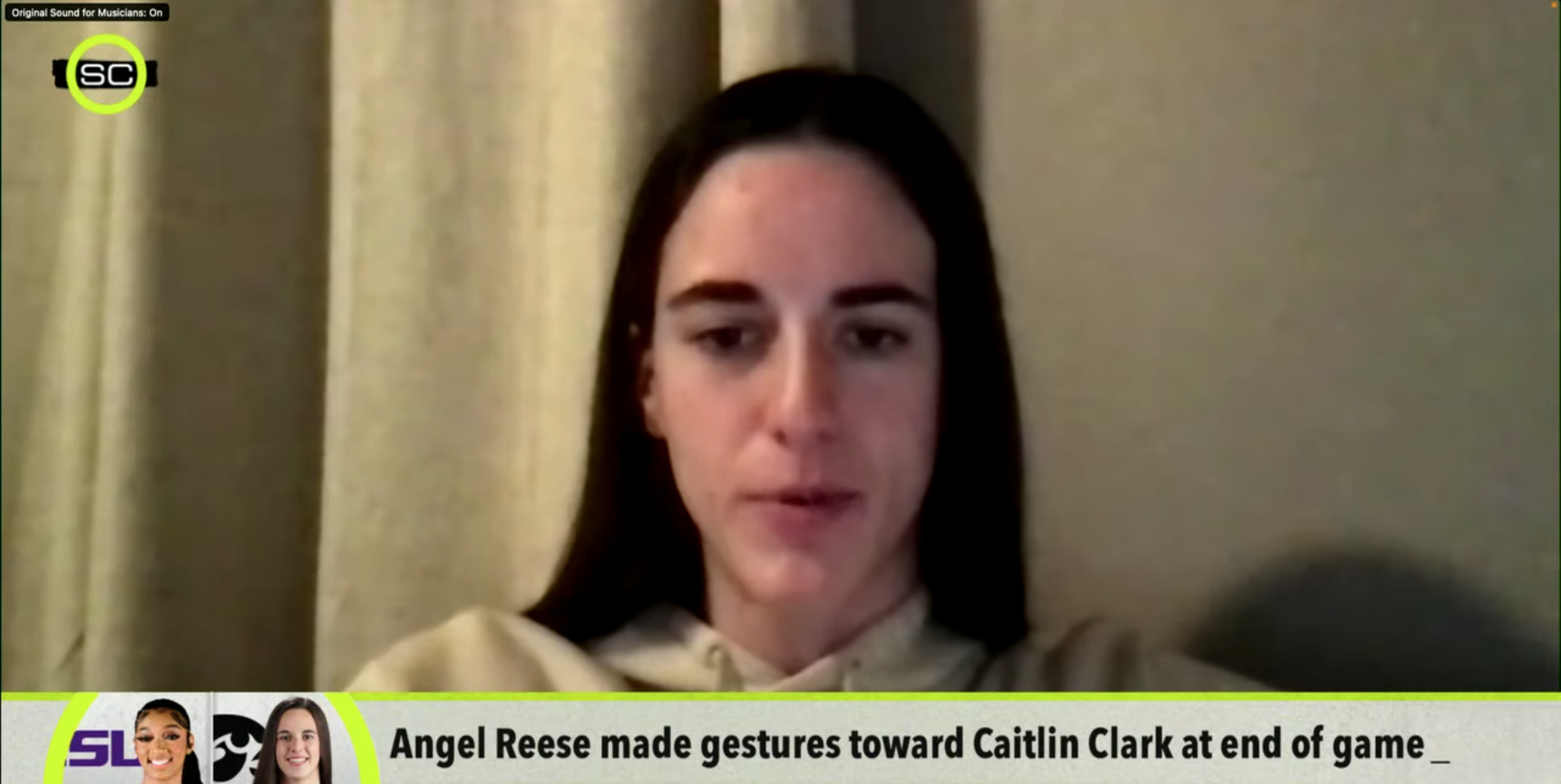 Caitlin Clark defends Angel Reese amid taunting controversy