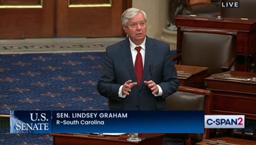 Lindsey Graham Blocks Schumer's Attempt to Replace Feinstein