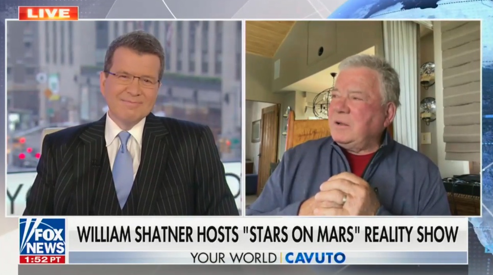 William Shatner’s Dogs Wreak Havoc on Fox News Interview