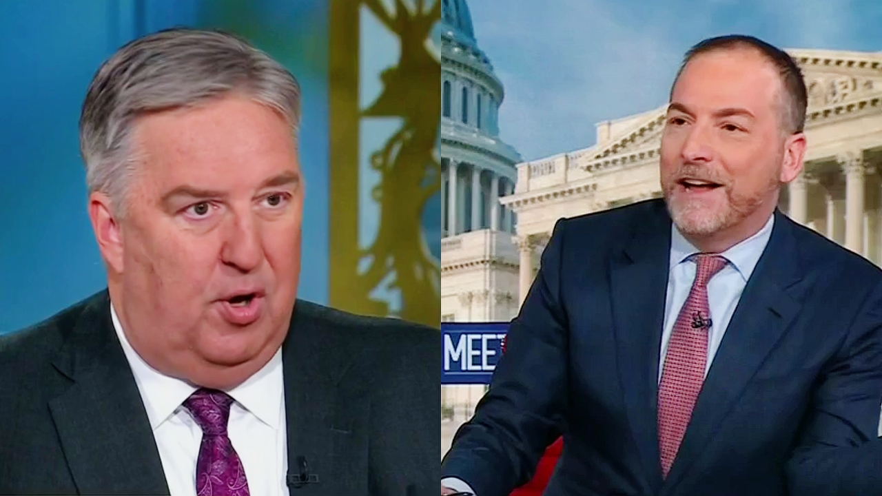 ‘That’s Just A Cheap Shot!’ Trump Lawyer Chafes at Chuck Todd Asking If ...