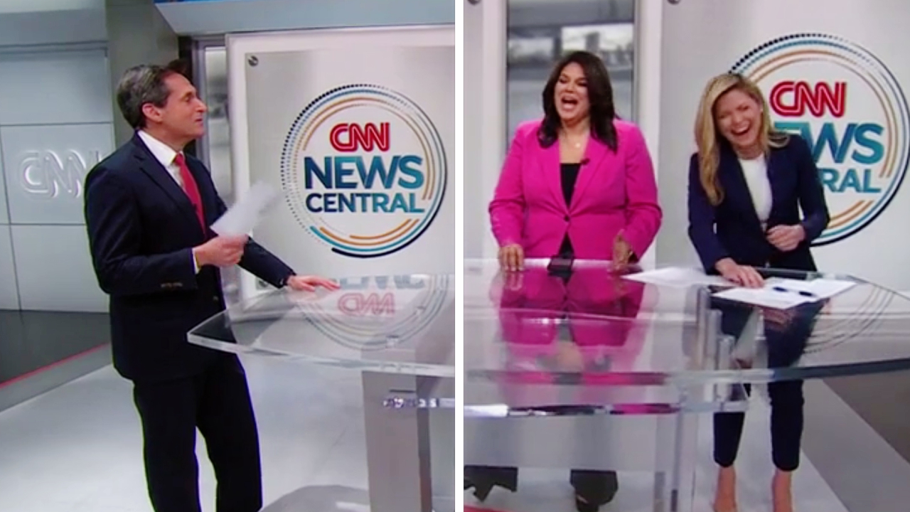 WATCH: CNN News Central Gang LOSES IT Laughing Over John Berman’s Report on ‘Massive Black Hole’