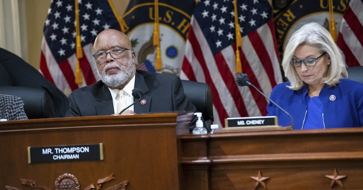 Bennie Thompson Claims He 'Chose Liz Cheney Over Party' on Jan 6 Committee