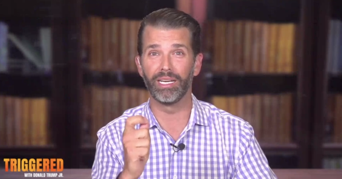 Trump Jr. BLASTS DeSantis for Campaigning During Florida Flooding