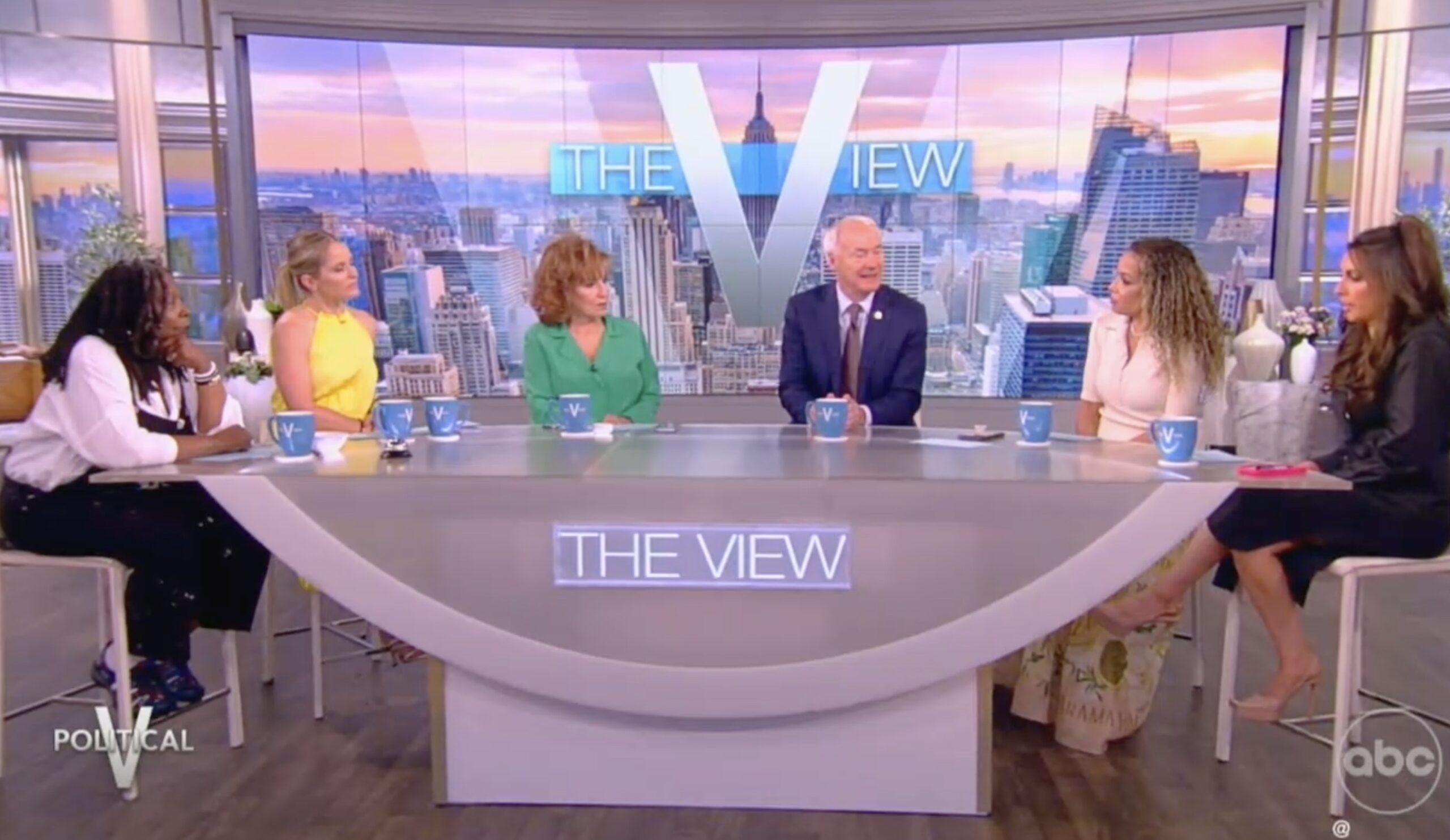 The View Confronts Asa Hutchinson For 'Polling At 1%'