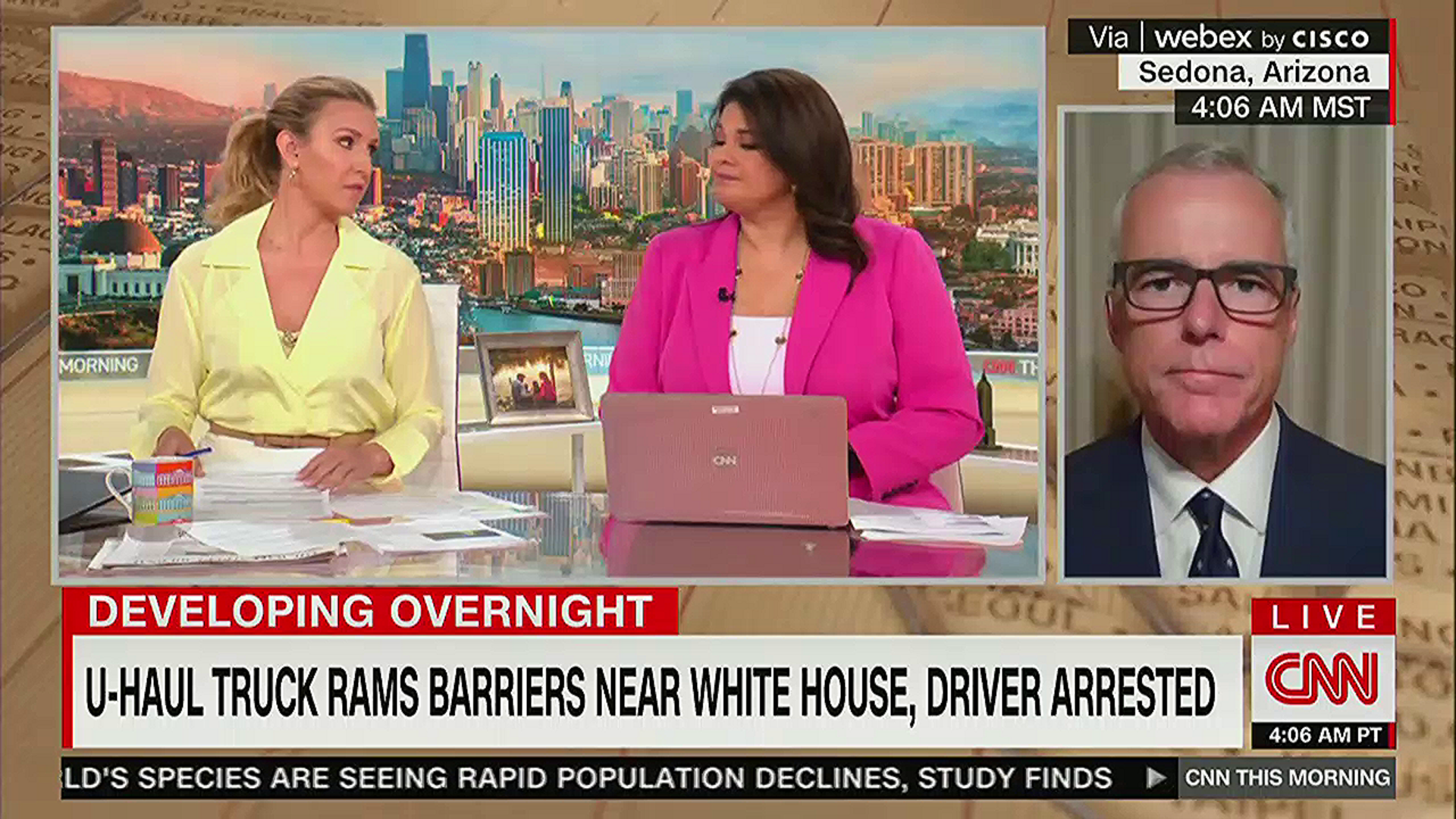 ‘It’s Terrifying!’ CNN Anchor Spooked As Andrew McCabe Connects Nazi ...